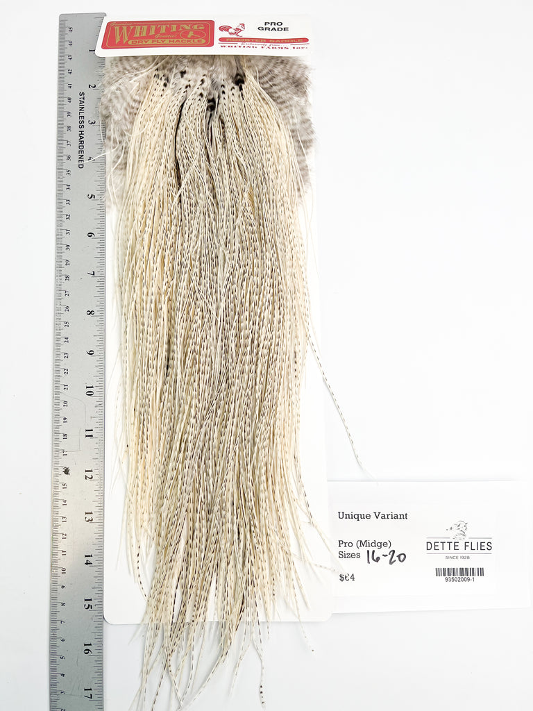 Unique Variant - Whiting Line Rooster Saddle - Pro Grade – Dette Flies