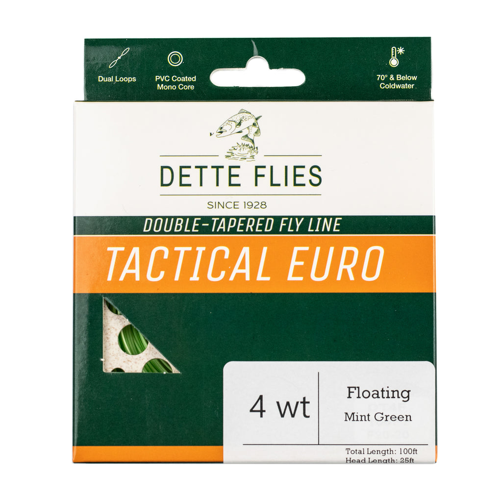 Dette Tactical Euro Fly Line – Dette Flies